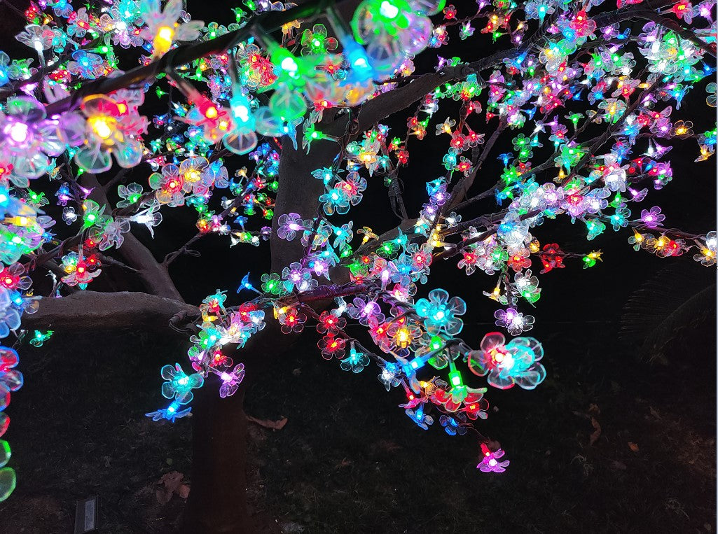 LED Cherry Blossom Tree with Color Changing LED Lights - Benefits ...