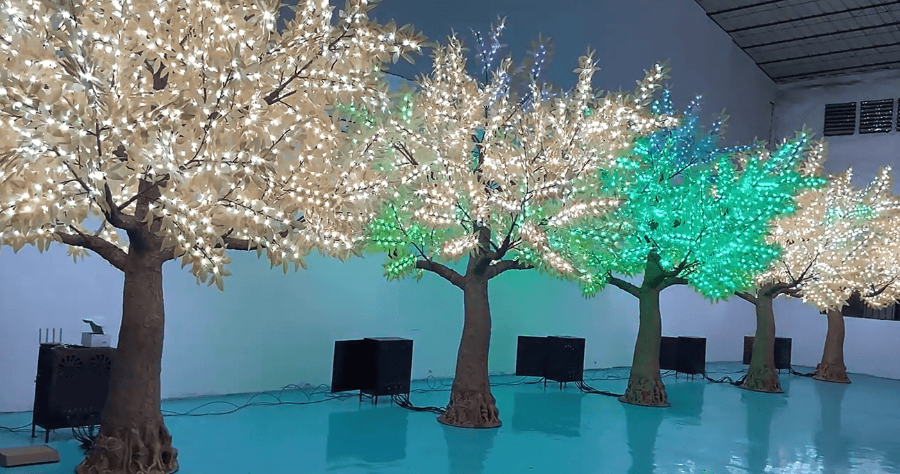 13.5ft Color-Changing Large LED Tree - Buy online – magic of leds
