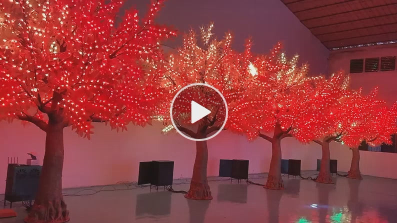 Indoor & Outdoor LED Light Trees – Magic of Leds – magic of leds