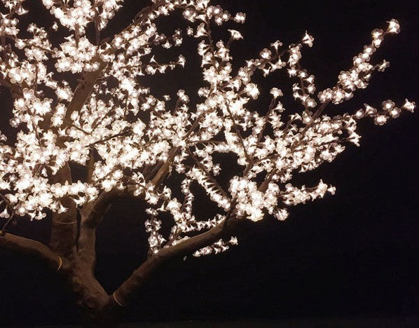 Outdoor Cherry blossom led light tree 8 Colors for Option. 8.2ft\ 2.5m ...