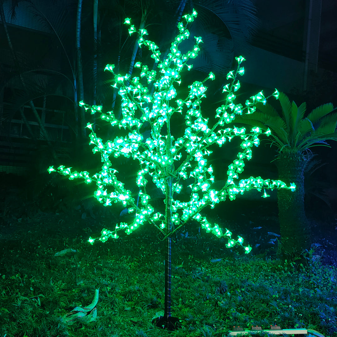 led cherry tree