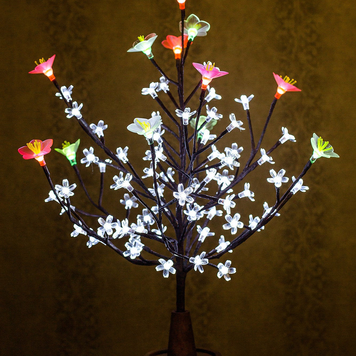 LED Tree Sakura MIX - White and Pink flower Tree for office – magic of leds